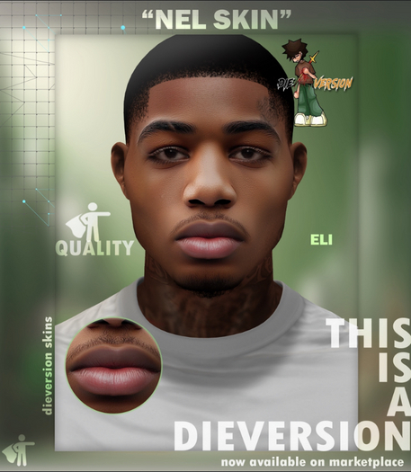 Second Life Marketplace - /DV/ Nel Demo Skin (Eli)