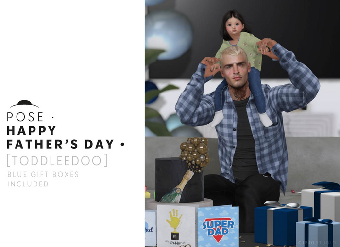 Second Life Marketplace - CIELO STUDIO - Pose HAPPY FATHERS DAY ...