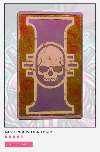 Second Life Marketplace - Inquisition Logo