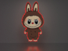 Second Life Marketplace - Labubu Chestnut Cocoa neon picture Full ...