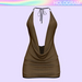 Second Life Marketplace - Brown Nightlife Dress Maitreya Petite