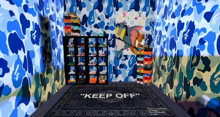 Second Life Marketplace - Sneakerhead/Bape Backdrop