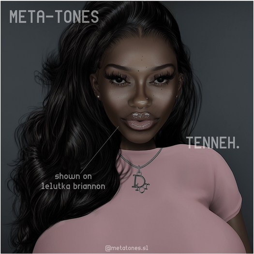 Second Life Marketplace - META-TONES "TENNEH SKIN" (EVOX) DEMO