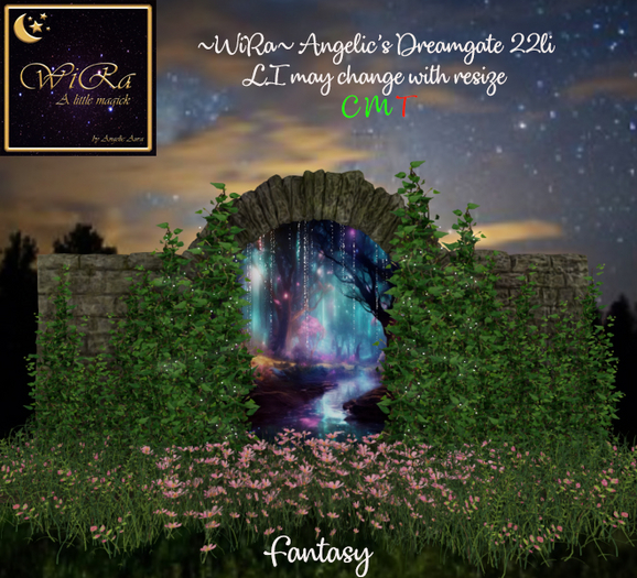 Second Life Marketplace - ~WiRa~ Angelic's Dreamgate (Fantasy) BOX