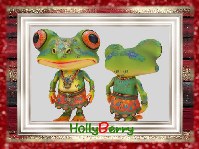 Second Life Marketplace - HB: Hippie Bohemian Frog FuLL PERM