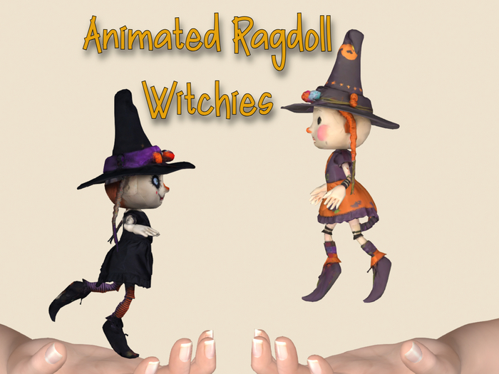 Second Life Marketplace - Titchy Witches Ragdoll – Weird and Wonderful ...