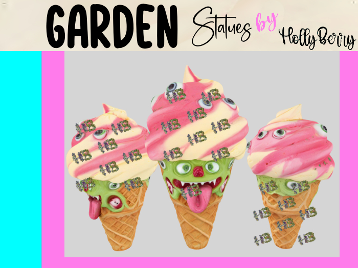 Second Life Marketplace - HB: Monster Ice Cream Cone FuLL PERM