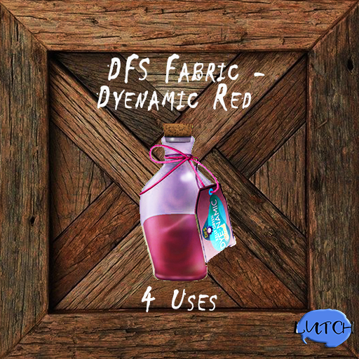 Second Life Marketplace - DFS Fabric - Dyenamic Red