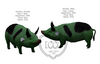 Second Life Marketplace - 2018 HW Pig Pair