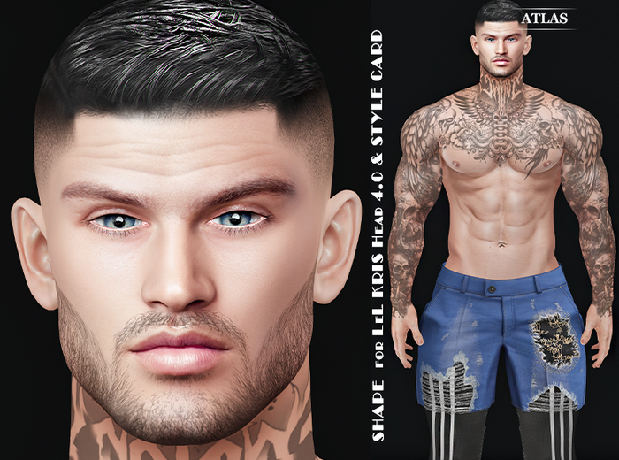 Second Life Marketplace - *ATLAS* SHAPE JOCE for LeL KRIS Head 4.0 ...