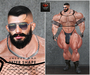 Second Life Marketplace - JACKED MAN - Peter Shape For Dev Catherine ...