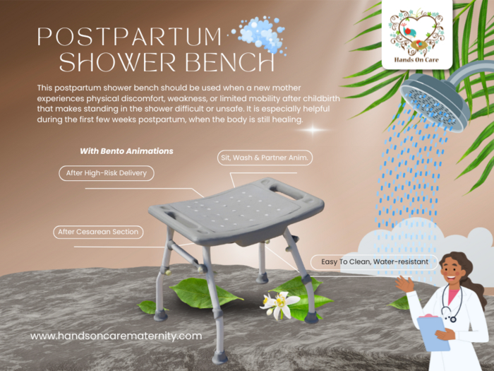 Second Life Marketplace - Postpartum Shower Bench (Animated Chair)
