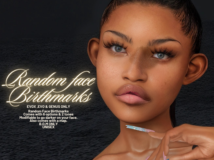 Second Life Marketplace - Random Face Birthmarks *Update*