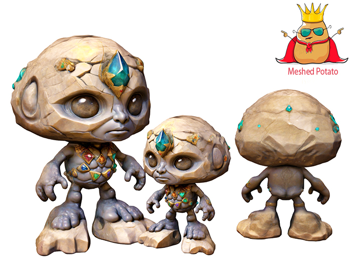 Second Life Marketplace - Baby Golem Full Perm