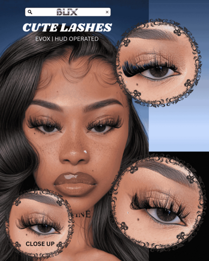 Second Life Marketplace - BLIX: Cute Lashes (UNP)