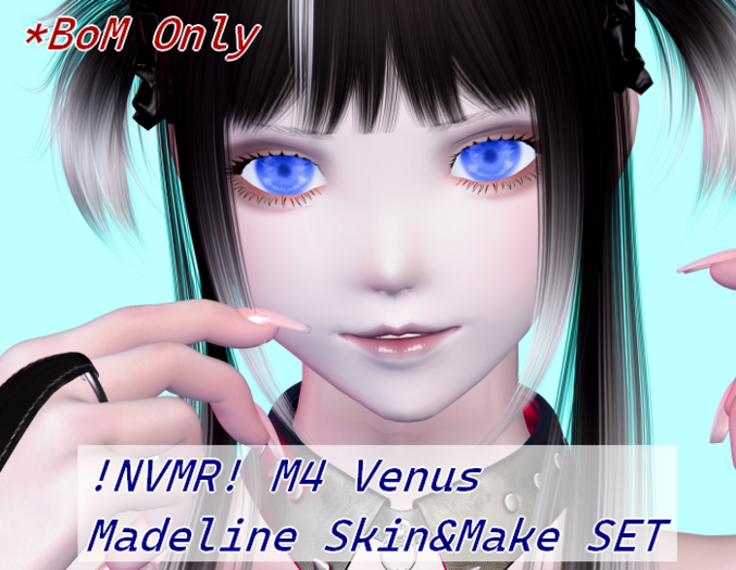 Second Life Marketplace - !NVMR! M4 Venus Madeline Skin&Make SET