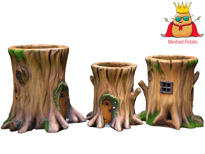 Second Life Marketplace - Fairy Tree Trunk Full Perm