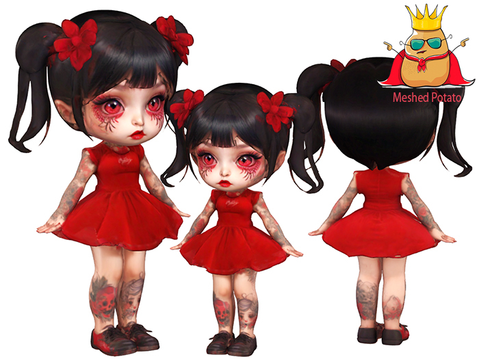 Second Life Marketplace - Chibi Doll 5 Full Perm