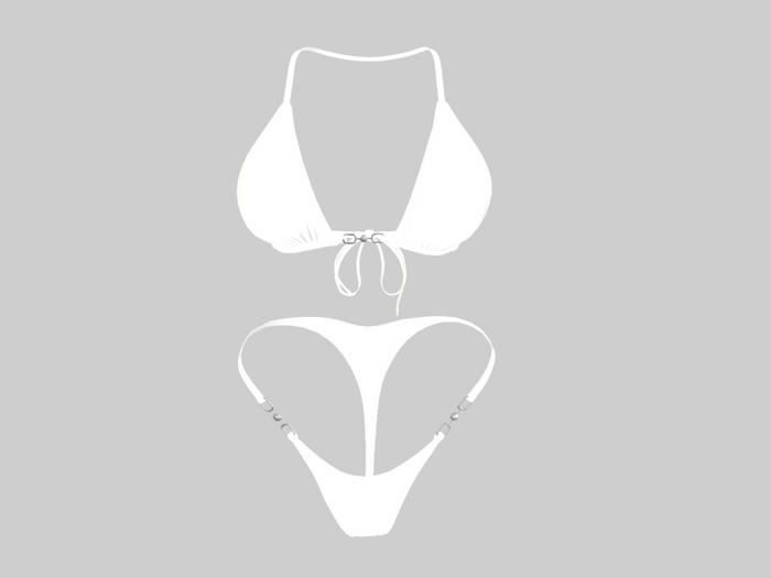 Second Life Marketplace Revolution Lola Bikini White
