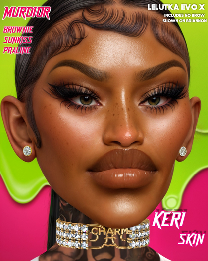 Second Life Marketplace - [M] Keri Skin Evo X (Brownie)