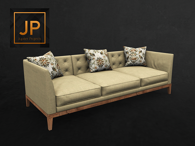 Second Life Marketplace - 02.DD Sage Sanctuary Couch- PG Boxed RARE