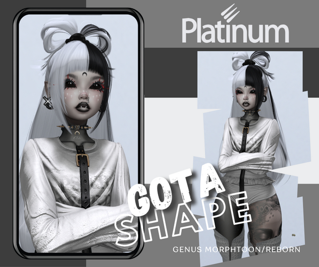 Second Life Marketplace - PL-Gota shape - Genus MorphToon/Reborn