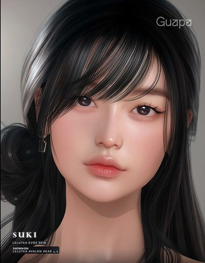 Second Life Marketplace - Guapa - Suki Skin (LEL EVOX) DEMO