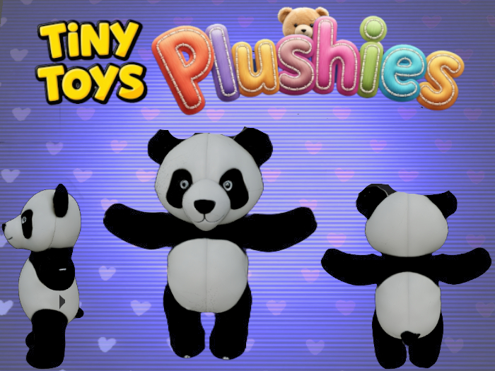 Second Life Marketplace - ** TINY TOYS ** PLUSHIES ** PANDA PBR AVATAR ...