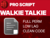 Second Life Marketplace - Walkie Talkie Script FULL PERM WalkieChat Pro