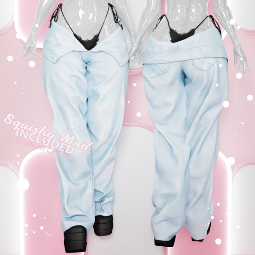 Second Life Marketplace - Palette - Mei Jeans [Light Blue]
