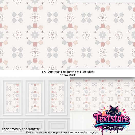 Second Life Marketplace - TBJ-Abstract 4 textures Wall Textures 1024x1024