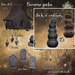 Second Life Marketplace - 1.Raindale - Nevermire stack of cauldrons ...
