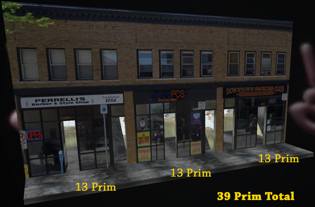 Second Life Marketplace - 2H Building - Perrelli's/metroPCS/Downtown ...