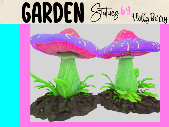 Second Life Marketplace - HB: Garden Mushroom FuLL PERM