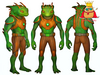 Second Life Marketplace - Meshed Potato - Lizard Alien Full Perm