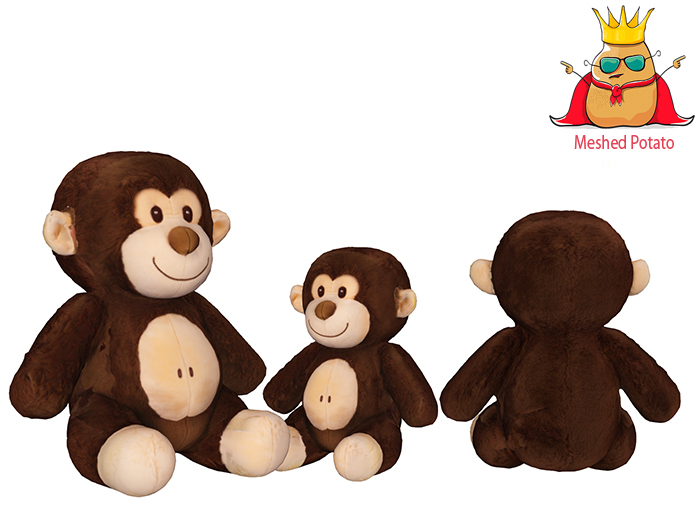 Second Life Marketplace - Meshed Potato - Monkey Plushie Full Perm