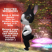 Second Life Marketplace - *TW* BLACK AND WHITE RABBIT SKIN FOR DINKIES ...