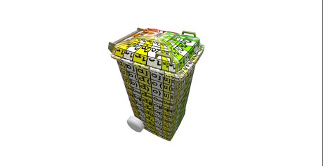 Second Life Marketplace - ~Full perm sculpted Trash container / bin ...