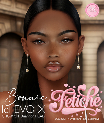 Second Life Marketplace - Fetiche - Bonnie Skin - Lelutka EVOX Brownie