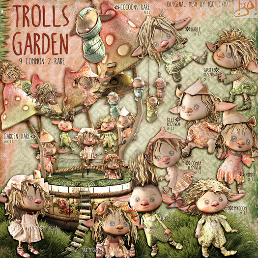 Second Life Marketplace - !gO! Troll Melissa
