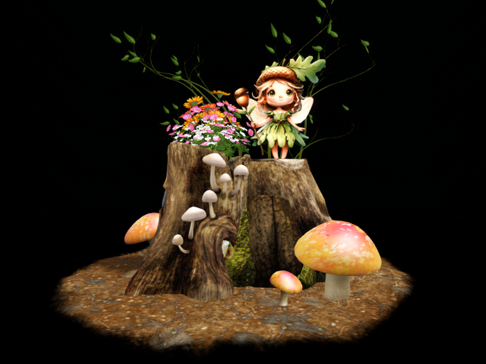 Second Life Marketplace - MC Fantasy Garden Mushroom Fairy