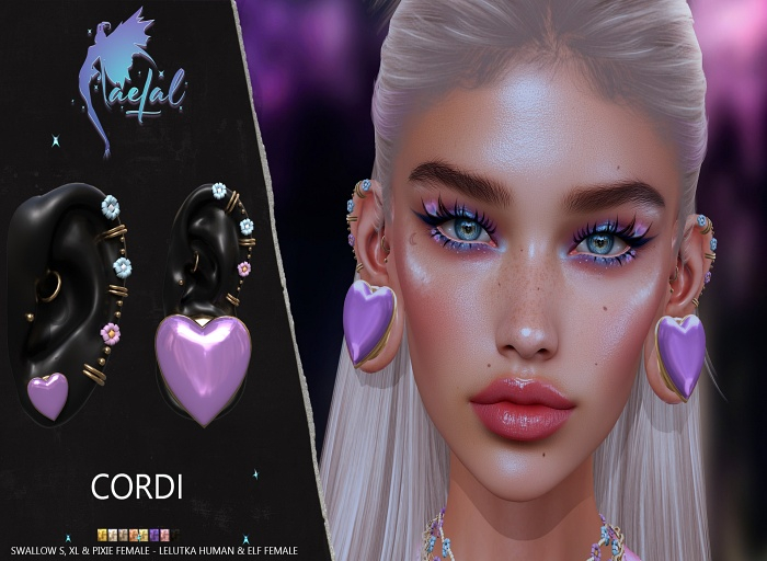 Second Life Marketplace - FaeTal - Cordi - Swallow S, XL & Pixie Female ...