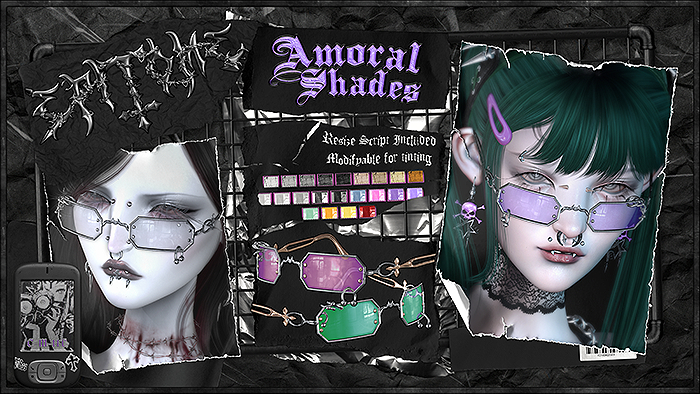Second Life Marketplace - Epitome ' Amoral Shades