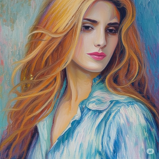 Second Life Marketplace - Monet-Style AI Portrait Painting