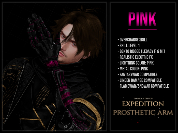 Second Life Marketplace - [TANAKA x TREVOR] - EXPEDITION PROSTHETIC ARM ...