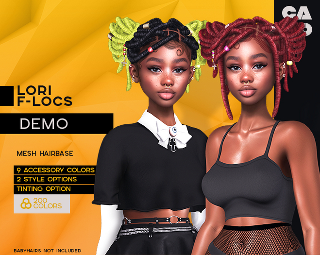 Second Life Marketplace - CAMO - Lori F-Locs DEMO