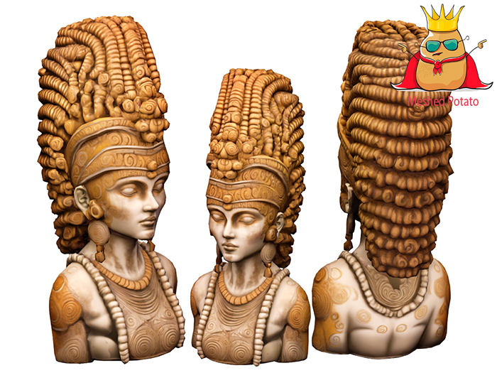 Second Life Marketplace - Ancient Queen Bust Full Perm