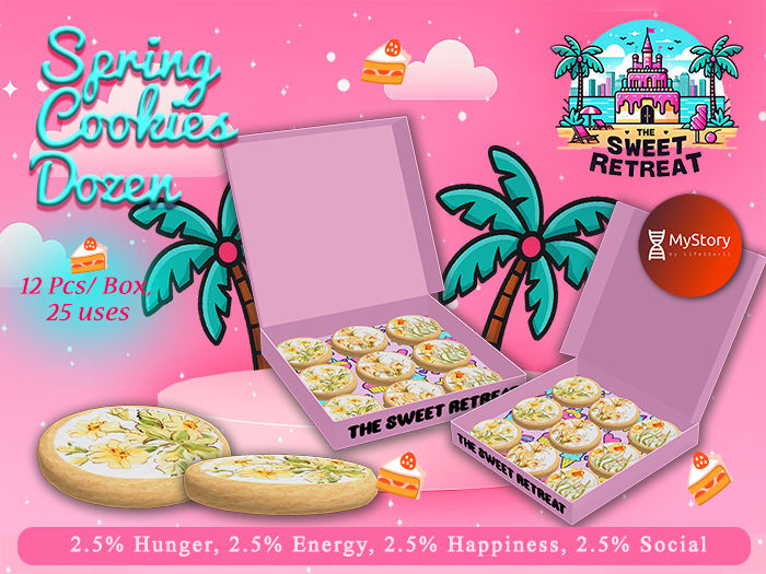 Second Life Marketplace - Spring Cookies Dozen