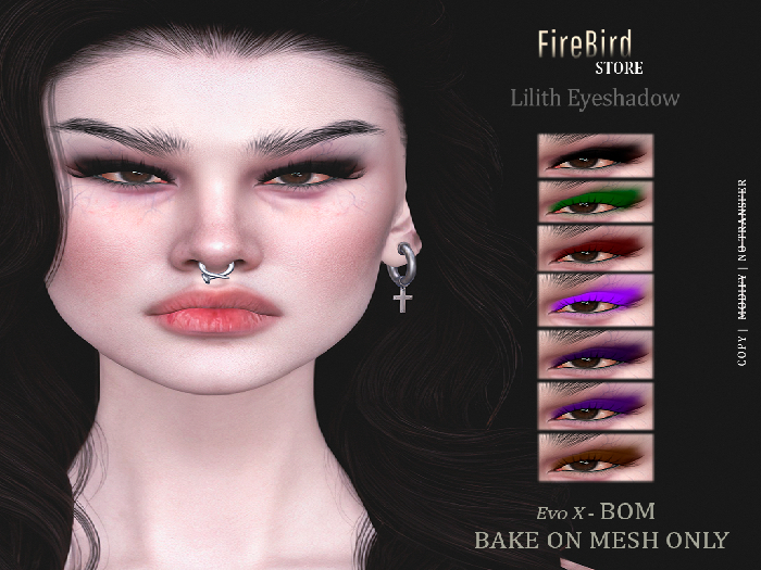 Second Life Marketplace - [FB] Lilith Eyeshadow