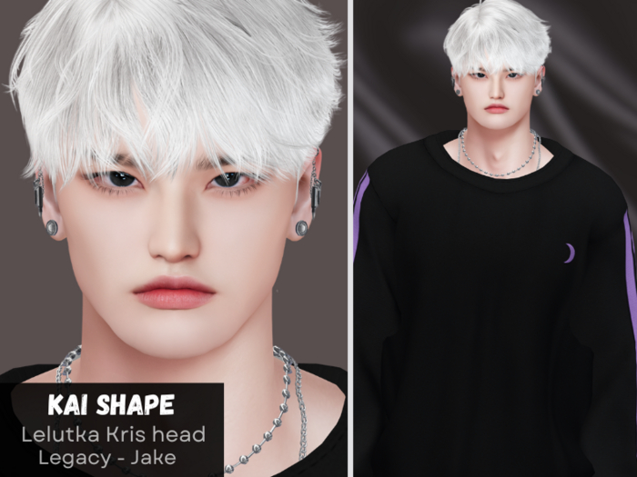 Second Life Marketplace - -[Stanley] Kai Shape Kris - Lelutka Kris Head ...